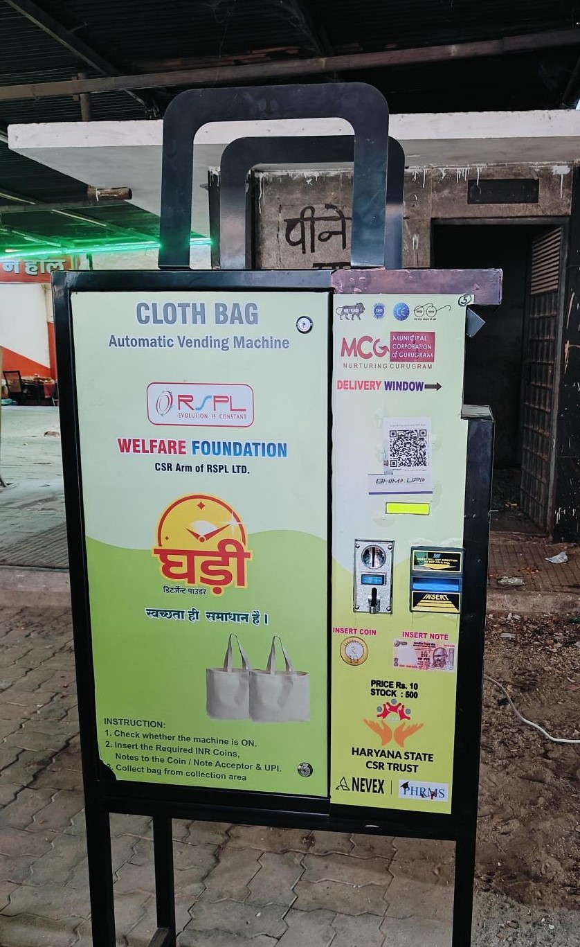 Cloth Bag Vending Machines